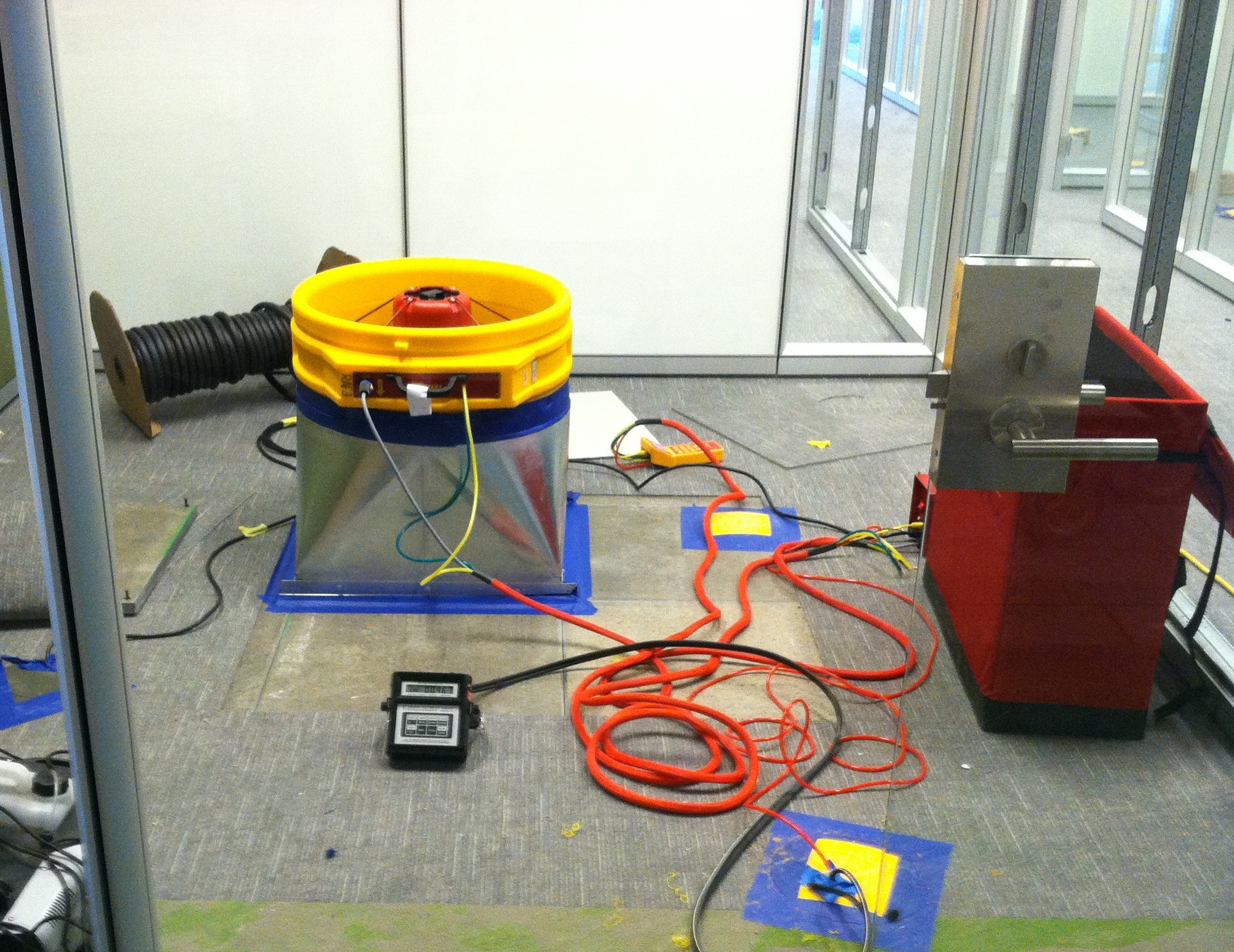 Underfloor Plenum Testing